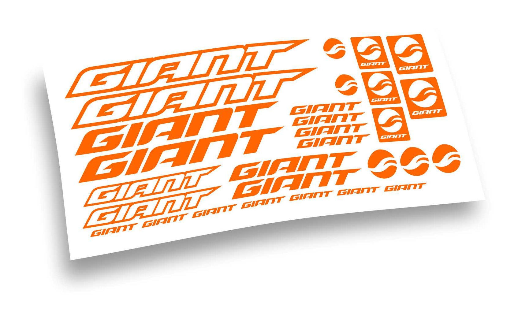Giant kit logo 2021 adesivi bicicletta colore personalizzato – Ladesivo